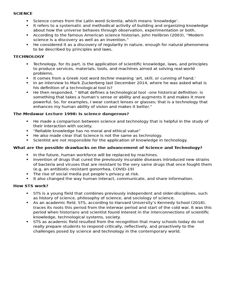 SCITECS Intro, Presentation 1-2 | PDF | Psychoanalysis | Heliocentrism
