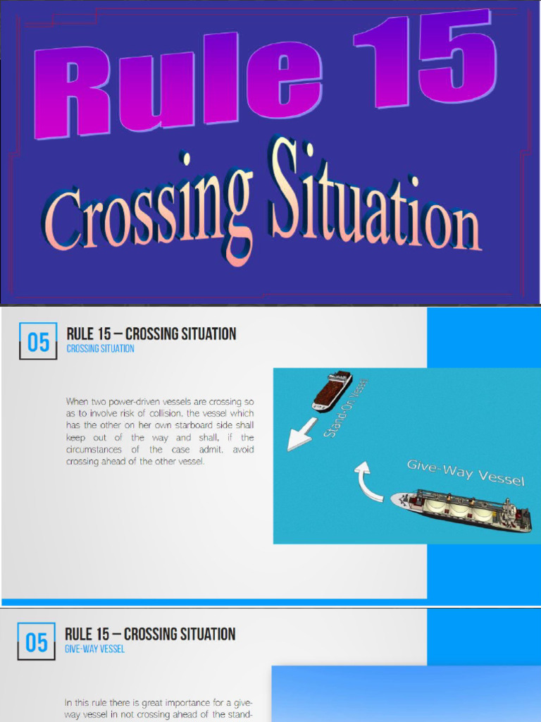 Colreg 72 Midterm 2 | PDF