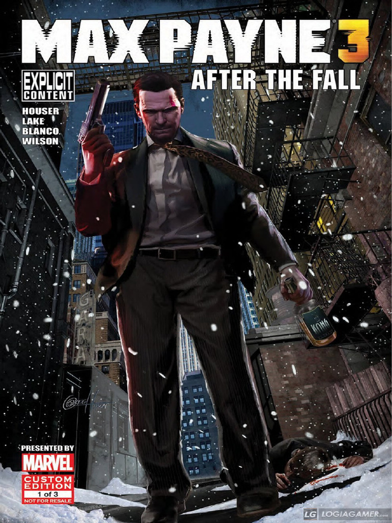 Max Payne 3 Comic Es After The Fall | PDF