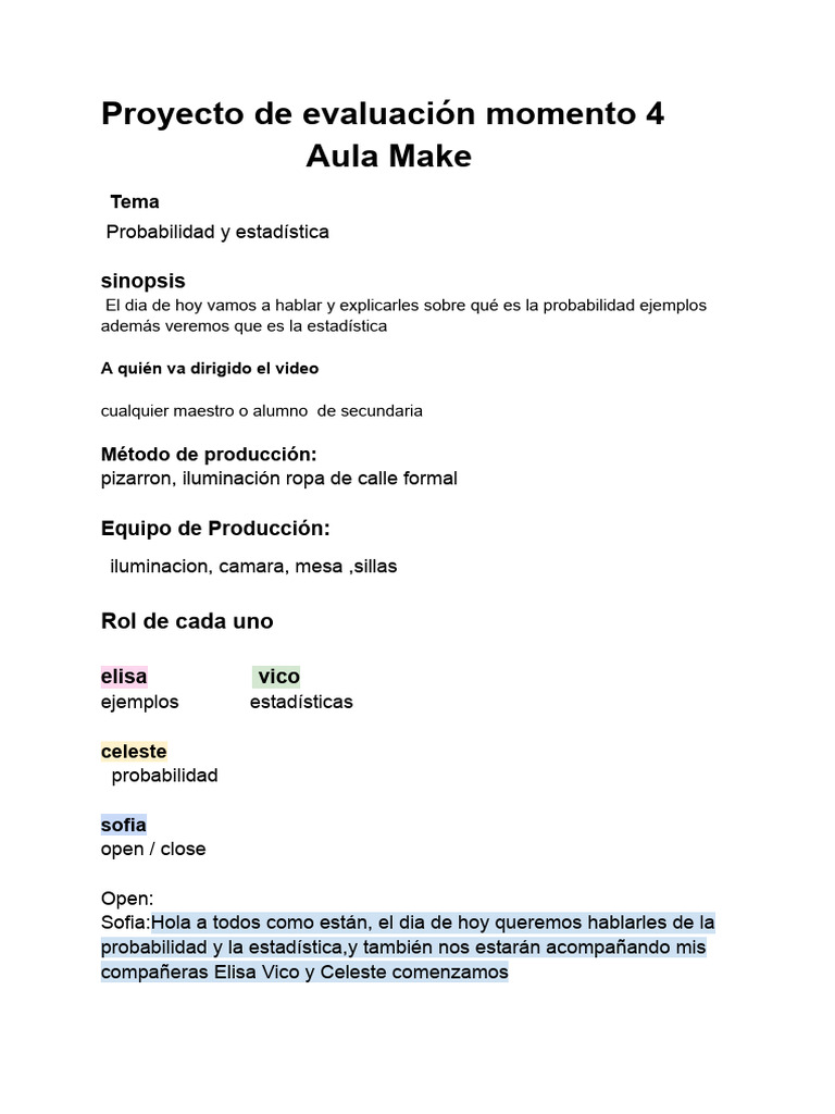Proyecto Mate m4 | PDF