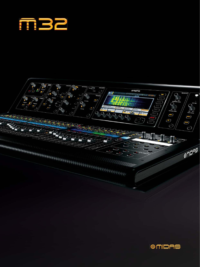 Midas m32 PDF Brochure | PDF | Equalization (Audio) | Electronics