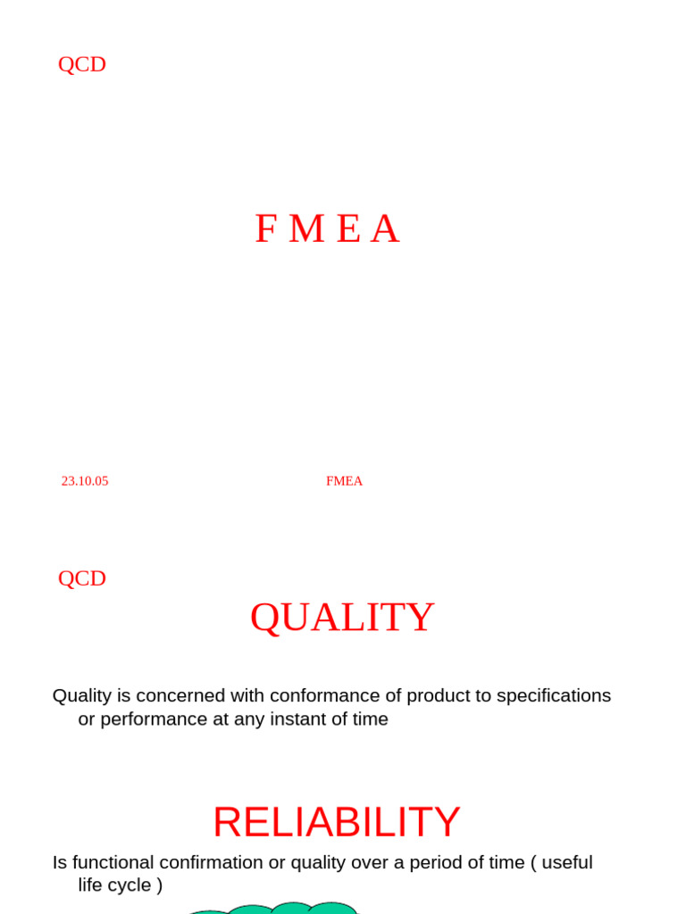 23.10.05 Fmea | PDF | Reliability Engineering | Tea