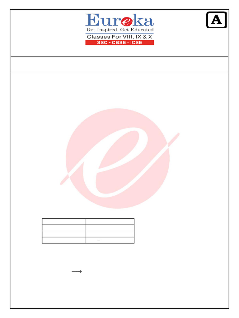Ix SB Science (Chp. 11-14) Test Paper (SVP) | PDF | Radiation | Mirror