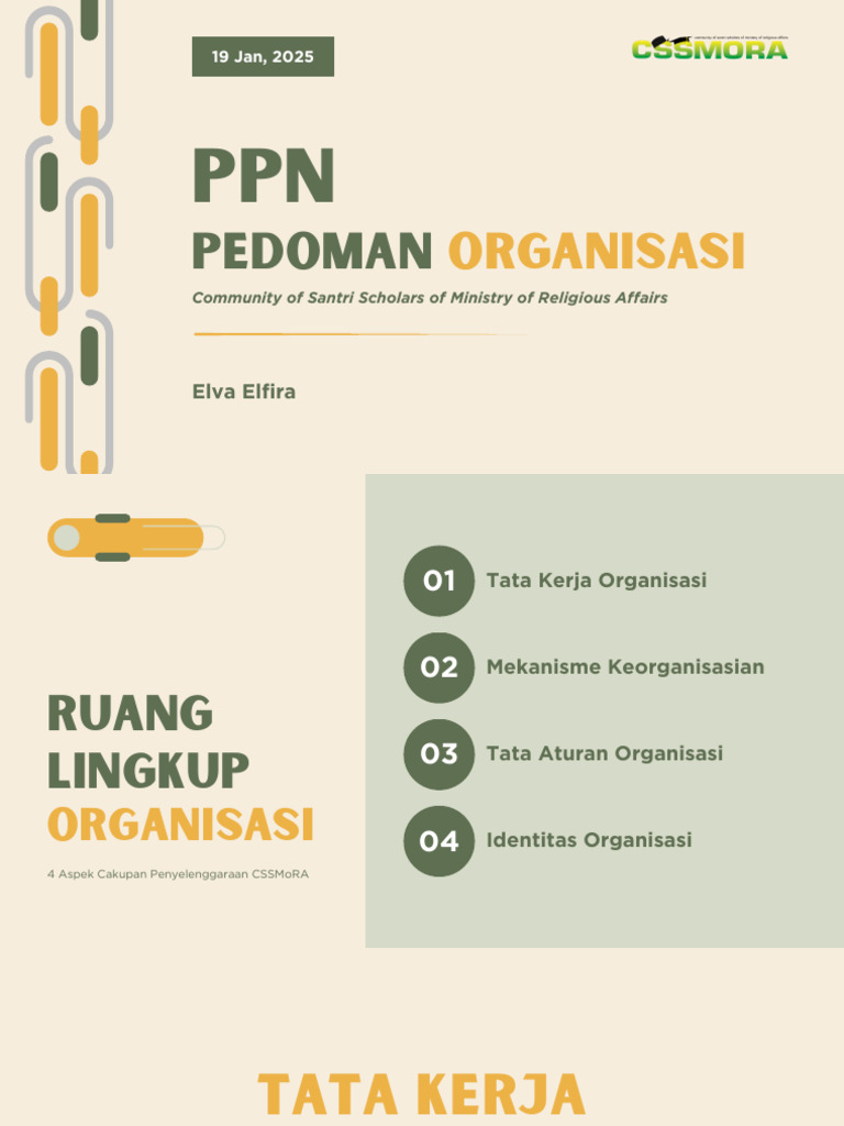 PPN Organisasi | PDF