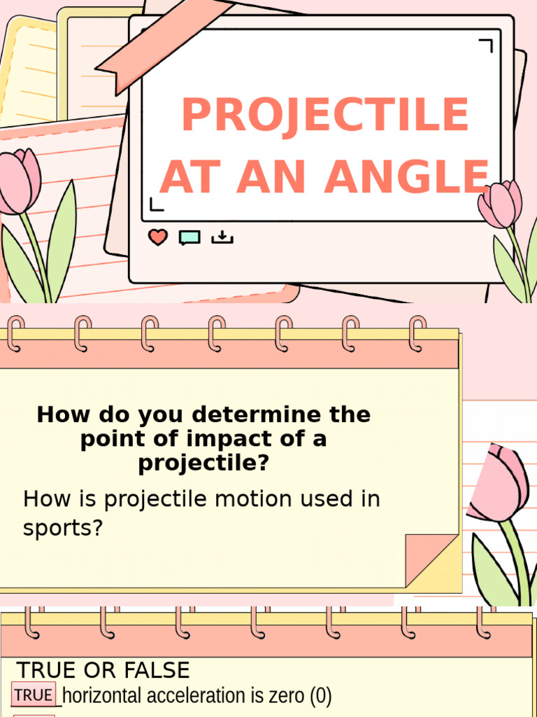 Understanding Projectile Motion Basics | PDF | Acceleration | Velocity
