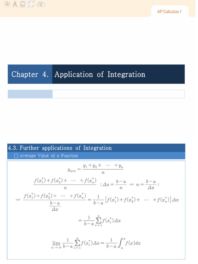 4.3. Further Applications of Integration | PDF | Integral ...