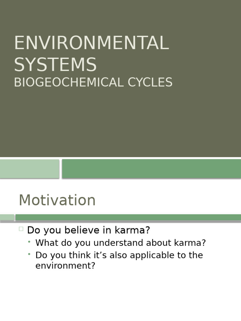 Biogeochem Cycle | PDF | Sulfur | Phosphorus