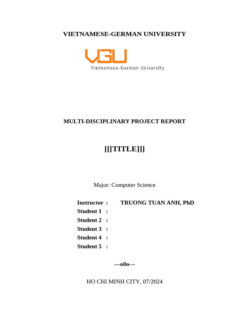 MultiDisciplinary Report | PDF