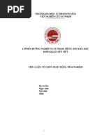 Tổ chức hoạt động trải nghiệm, hướng nghiệp THCS | PDF