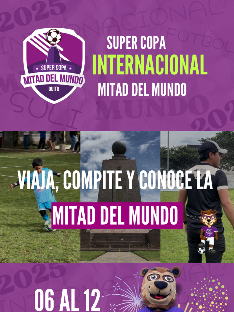 Super Copa Internacional Mitad Del Mundo | PDF | Asociación de Futbol ...