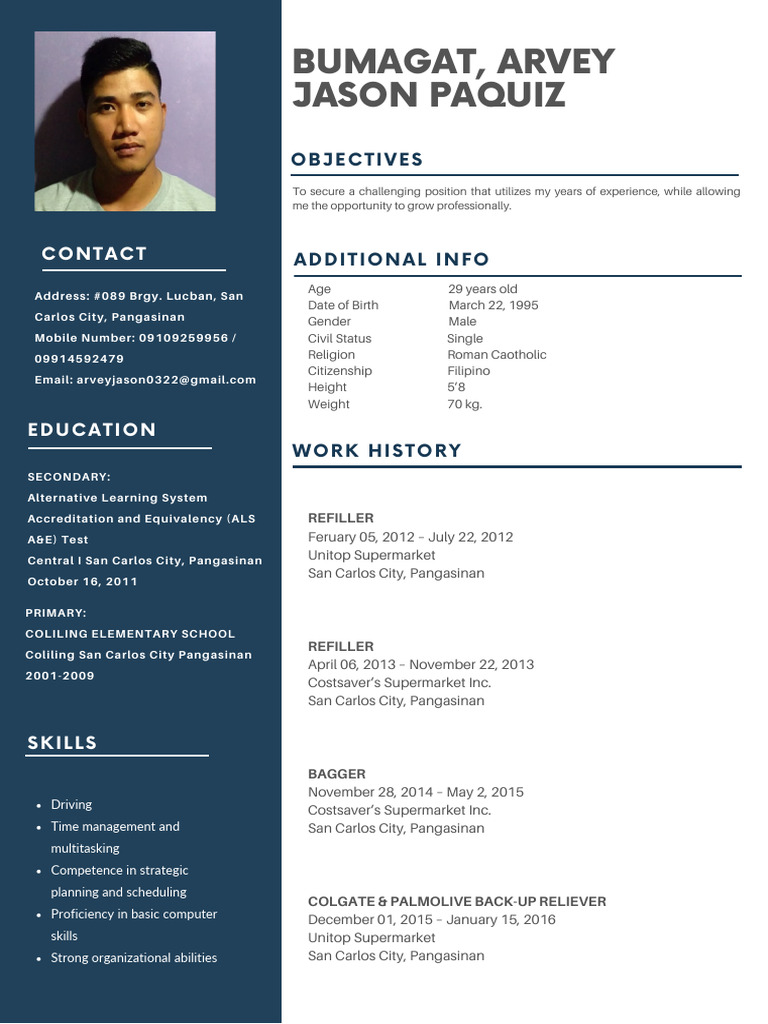 Arvey Resume | PDF
