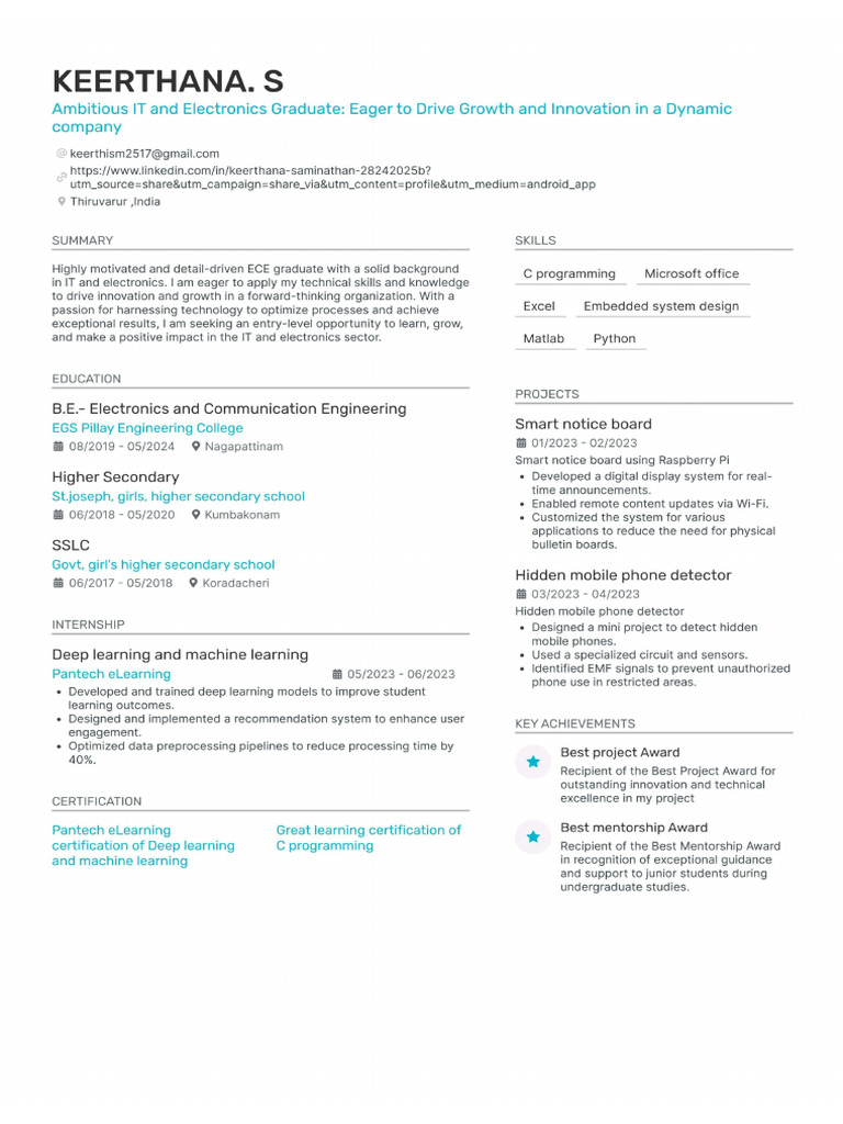 Resume | PDF