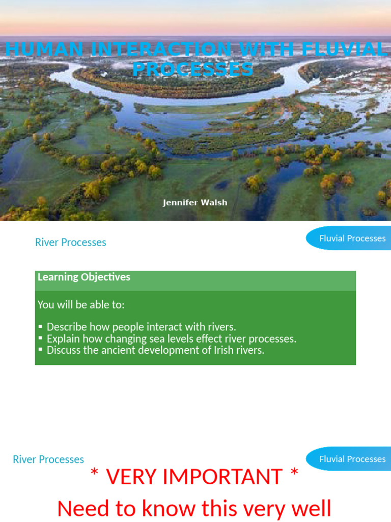 Rivers - Human Interaction | PDF | River | Mississippi River