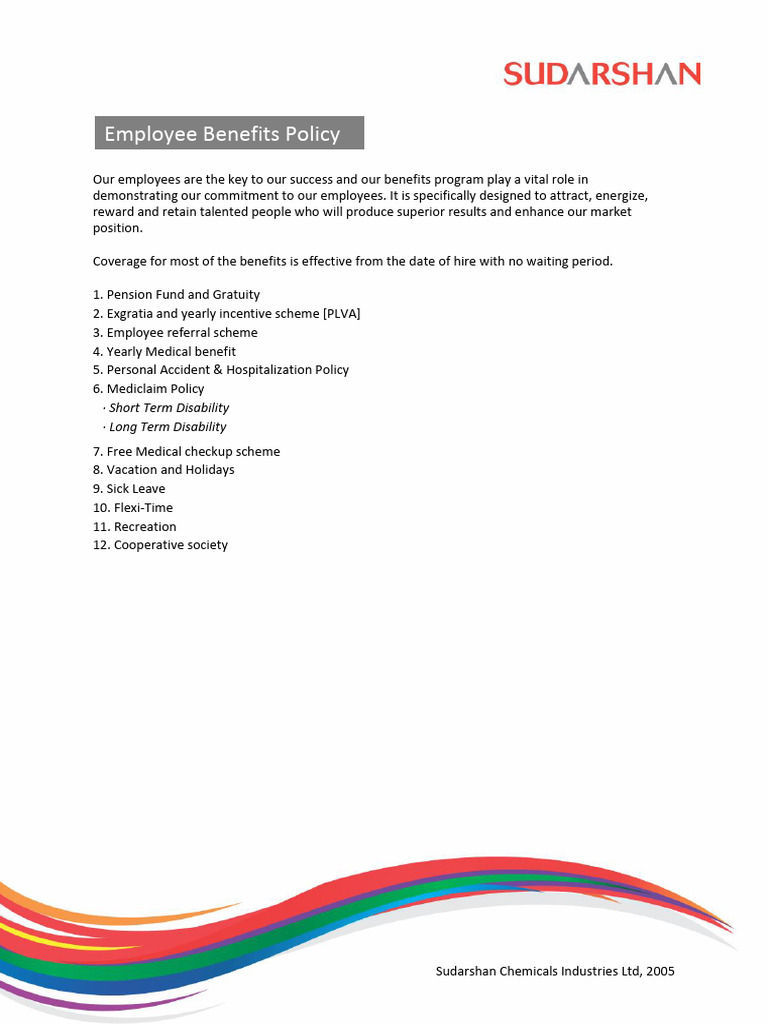 Employee Benefits | PDF
