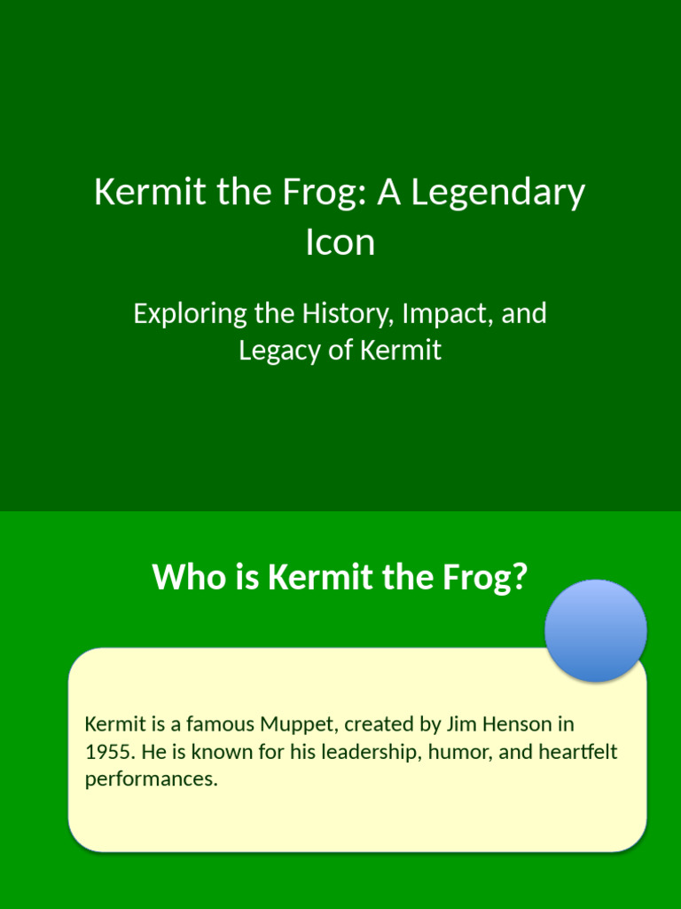 Kermit The Frog Advanced Design | PDF