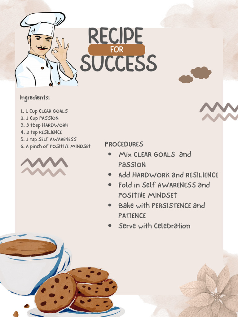 Recipe for Success Ingredients | PDF
