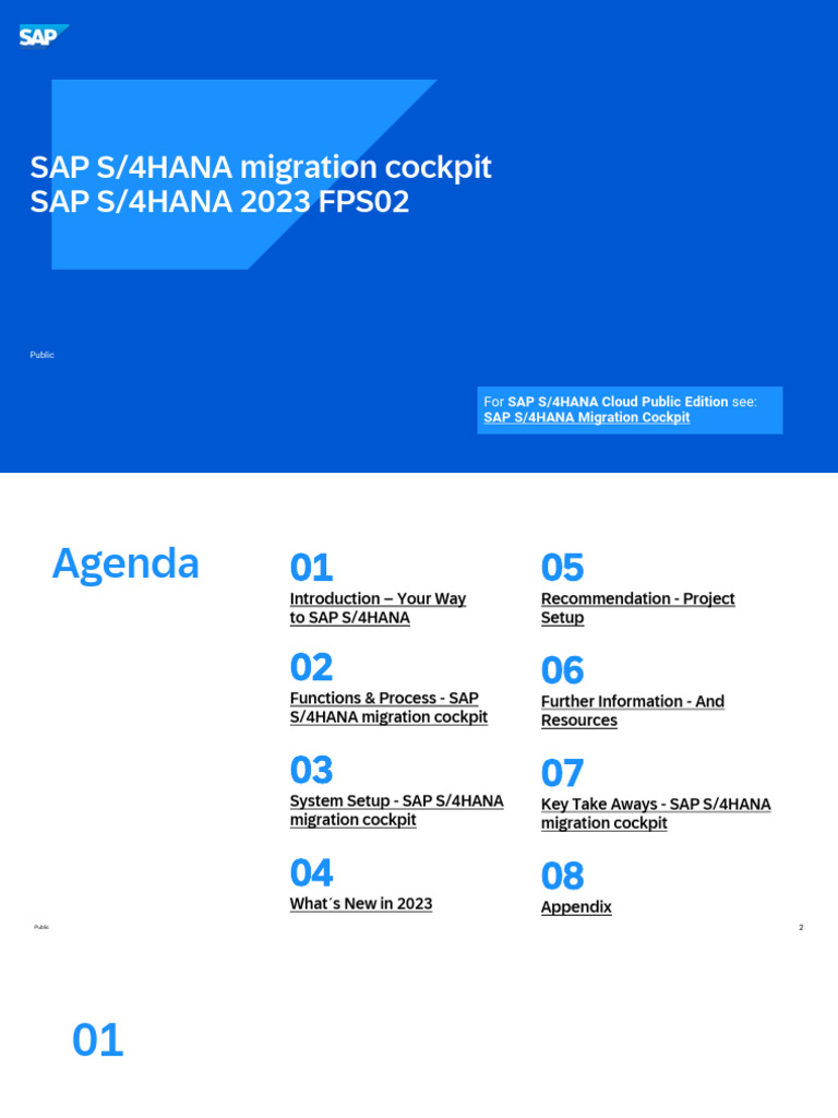 SAP S - 4HANA Migration Cockpit - Migrate Your Data To SAP S - 4HANA | PDF | Databases ...