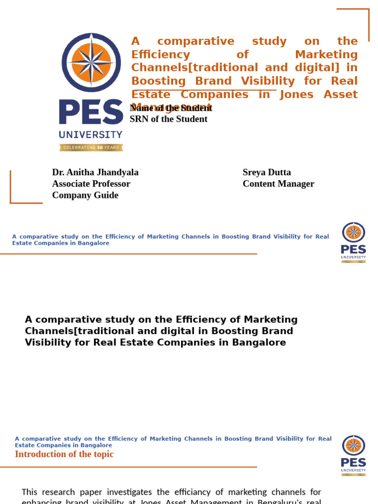 ESA Final Viva Report | PDF | Coefficient Of Determination | Marketing