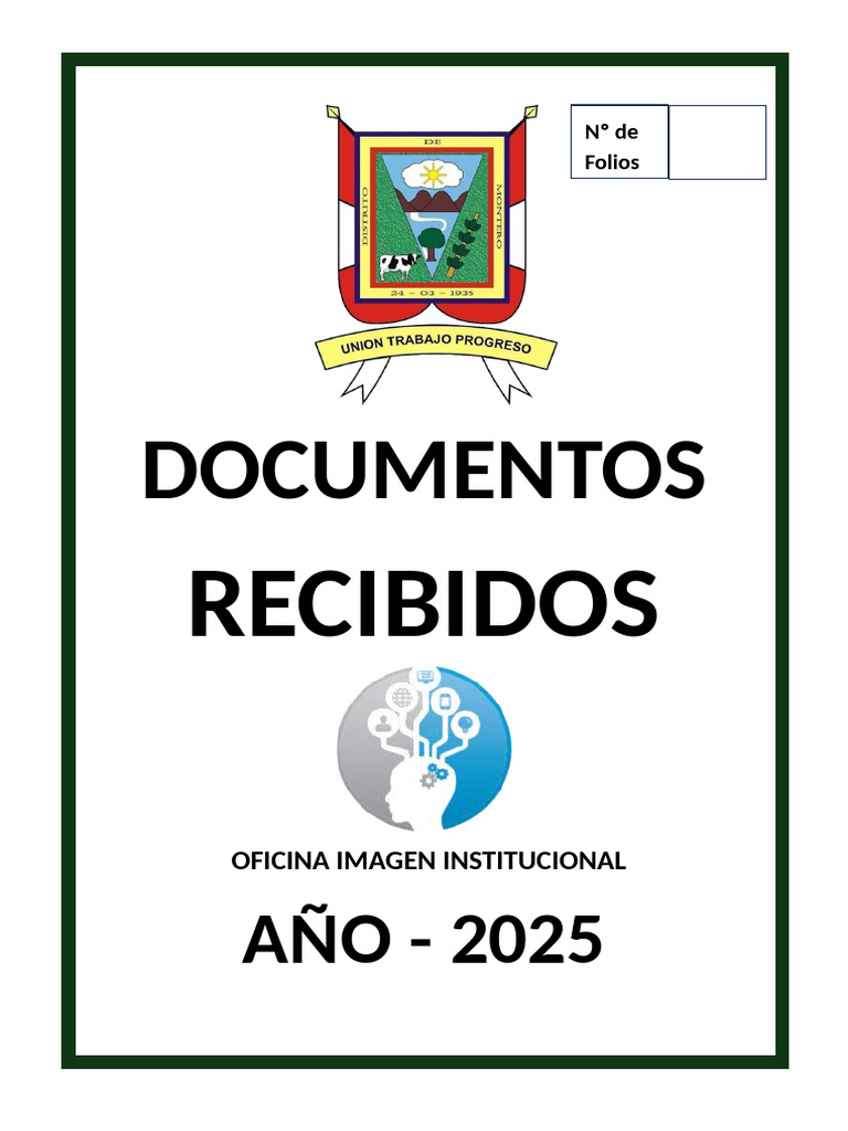 PORTADA DOCUMENTOS RECIBIDOS 2025 | PDF