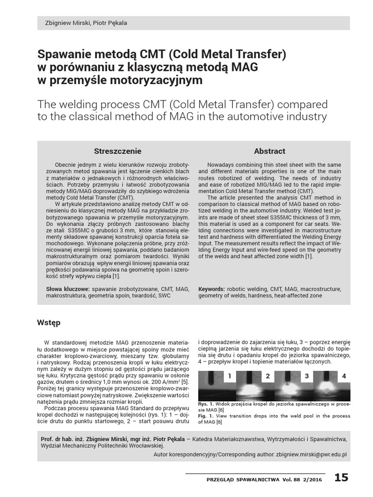 MAG CMT Vs MAG (Standard) | PDF