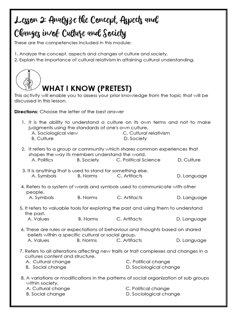 Ucsp Module 2 | PDF | Relativism | Symbols
