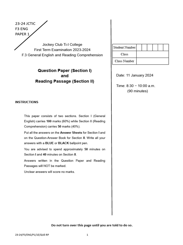 F3_ENG_1_QUE | PDF | Eating Disorder | Adolescence