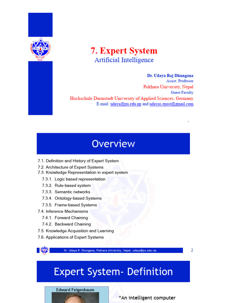 Ch-7-Expert-System | PDF | Inference | Reason