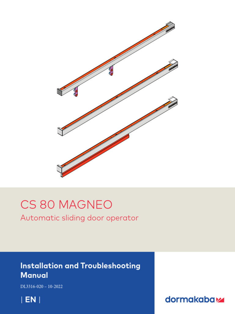 Dorma cs-80-magneo-installation-and-troubleshooting-manual-v1-pdf | PDF ...