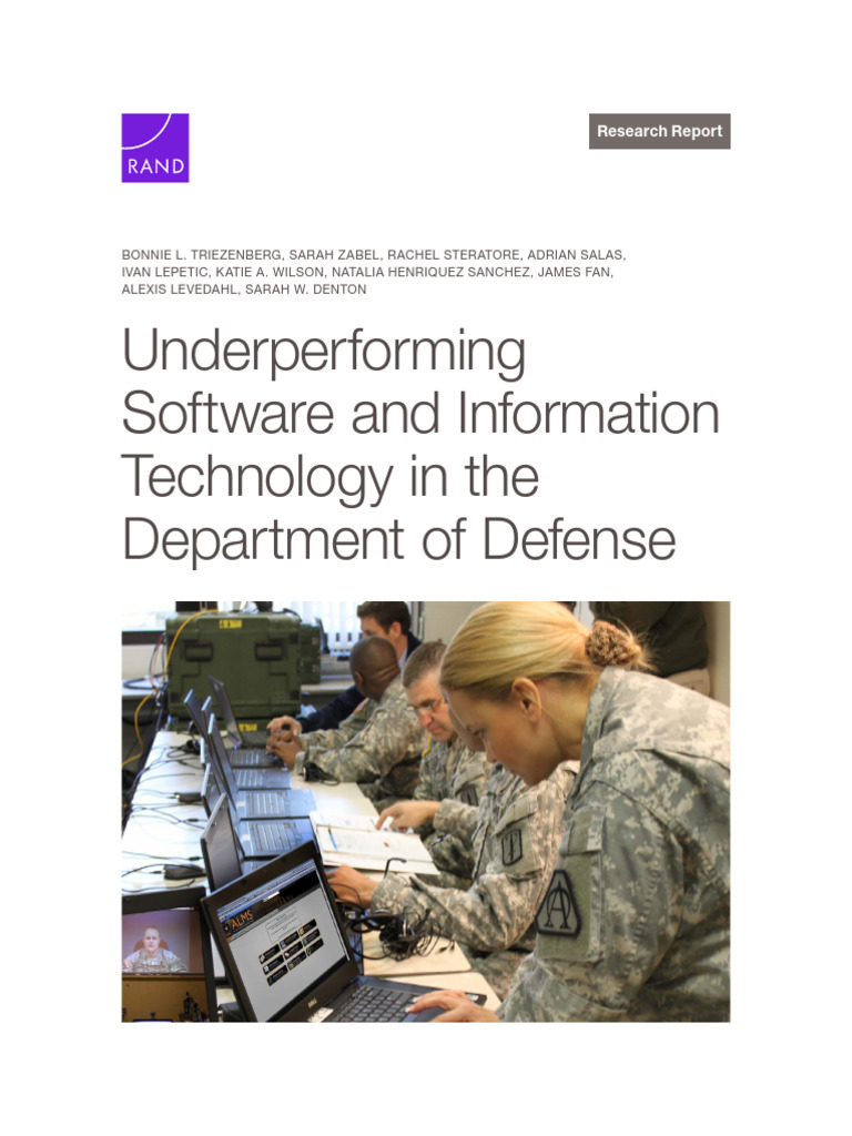 Rand Rra2927-1 | PDF | Computer Network | United States Department Of ...