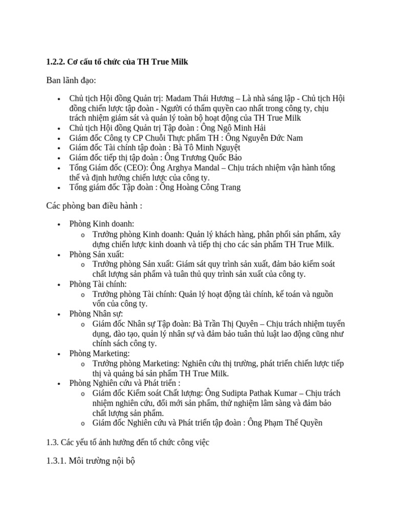 TH True Milk | PDF