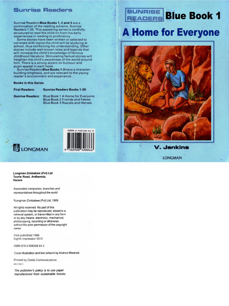 Sunrise Blue Book 1 - A Home For Everyone | PDF