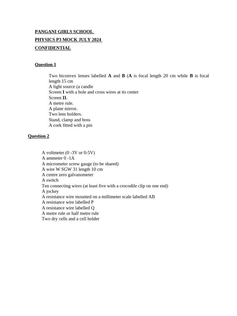 Phy - p3 - Confide | PDF