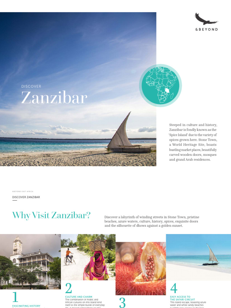 2004 Safari Zanzibar Brochure 1