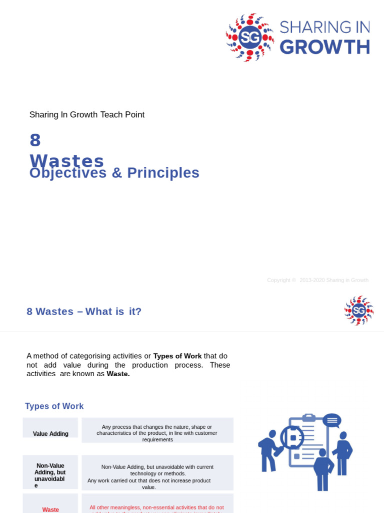8 Wastes TeachPoint FINAL | PDF | Inventory | Business Economics