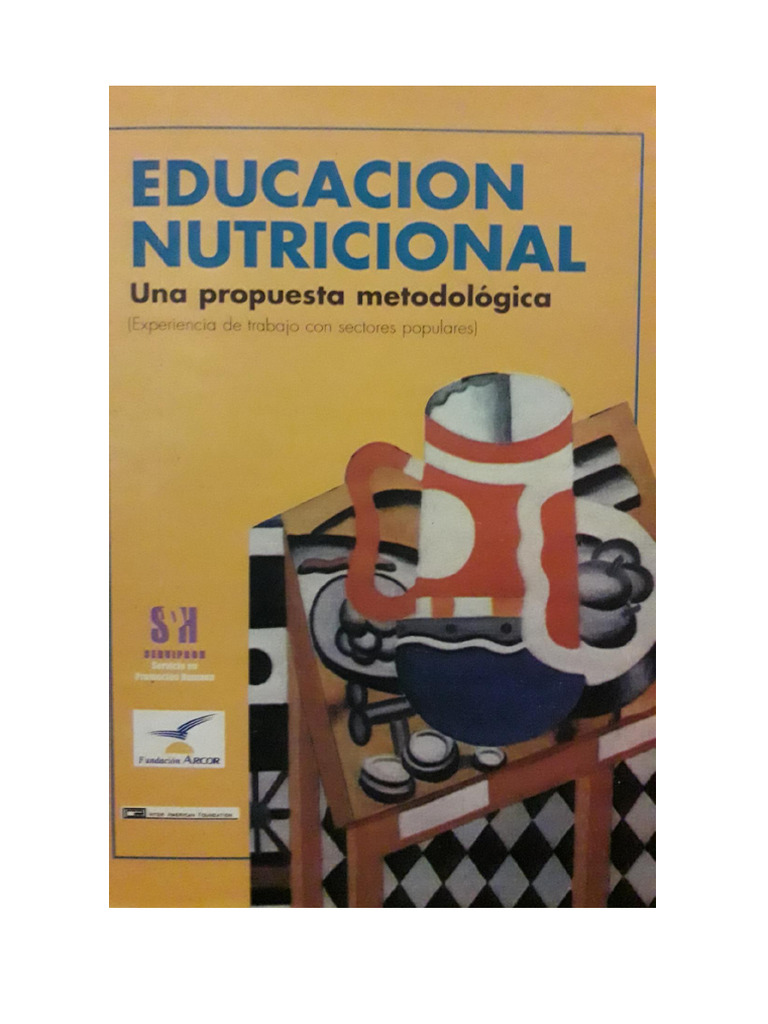 Libro Educaci+¦n Nutricional, una propuesta metodol+gica. Cap Diagnostico Inicial | PDF