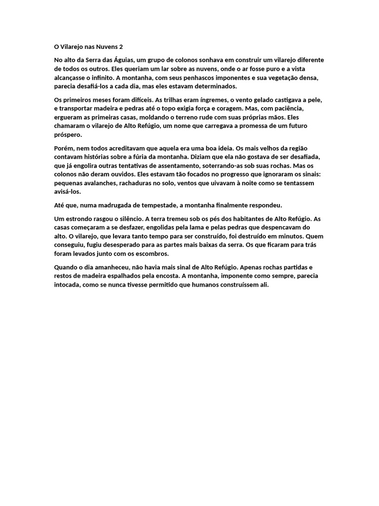 Nas Nuvens - 2 | PDF