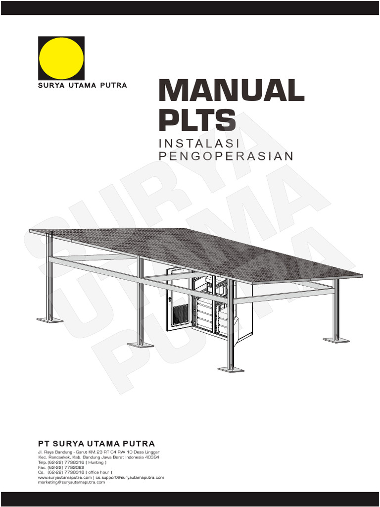 Manual Plts Atmajaya Ver-1 | PDF
