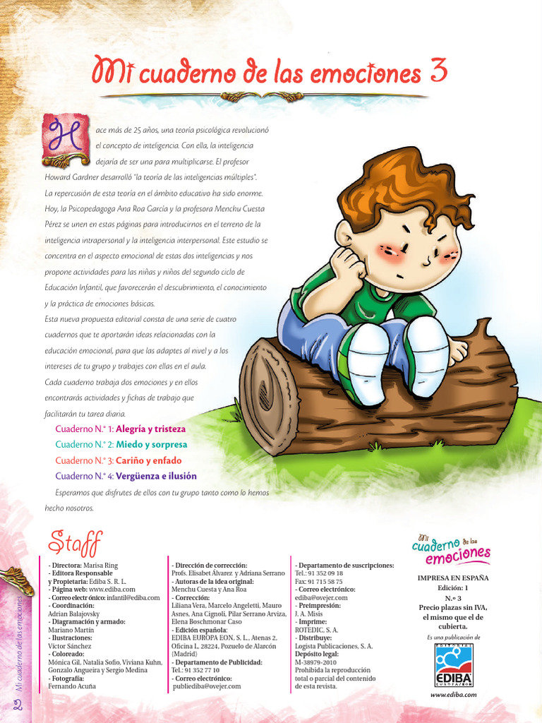 Fichas de emociones para adolescentes | PDF | Las emociones | Ira
