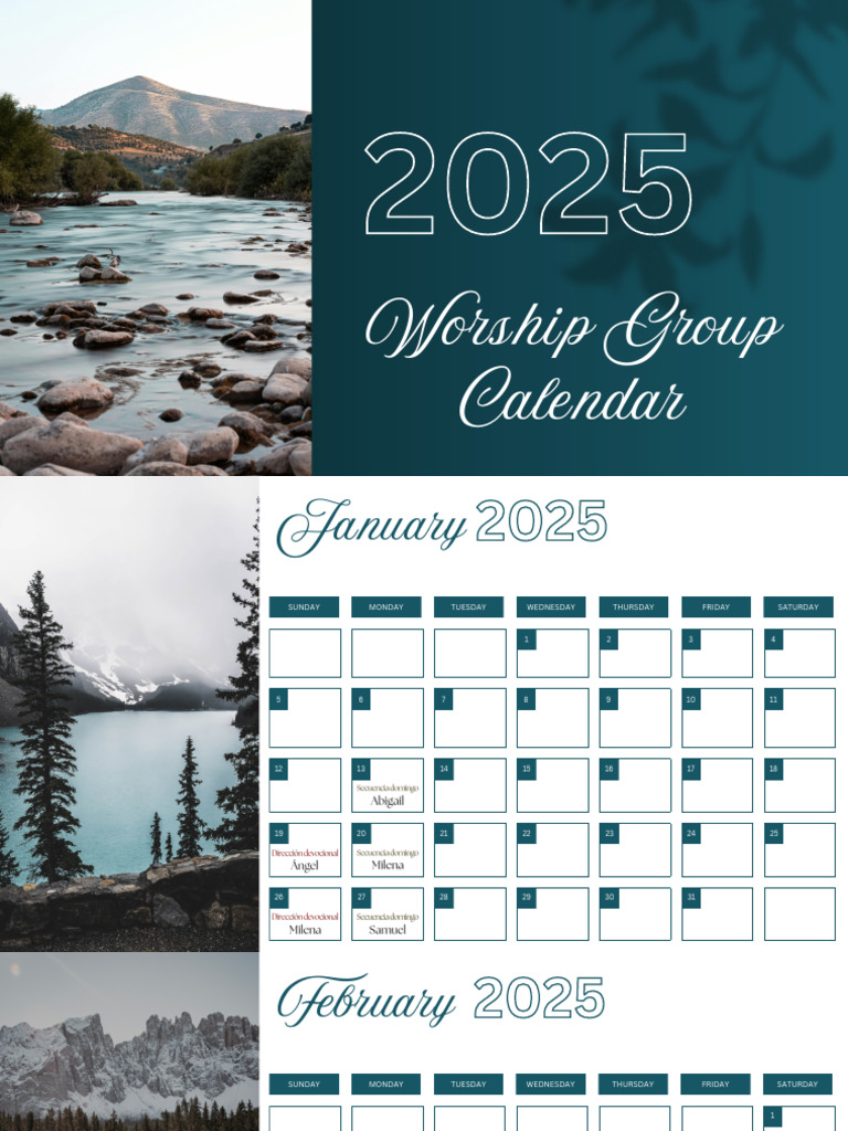 Worship Group Calendar | PDF