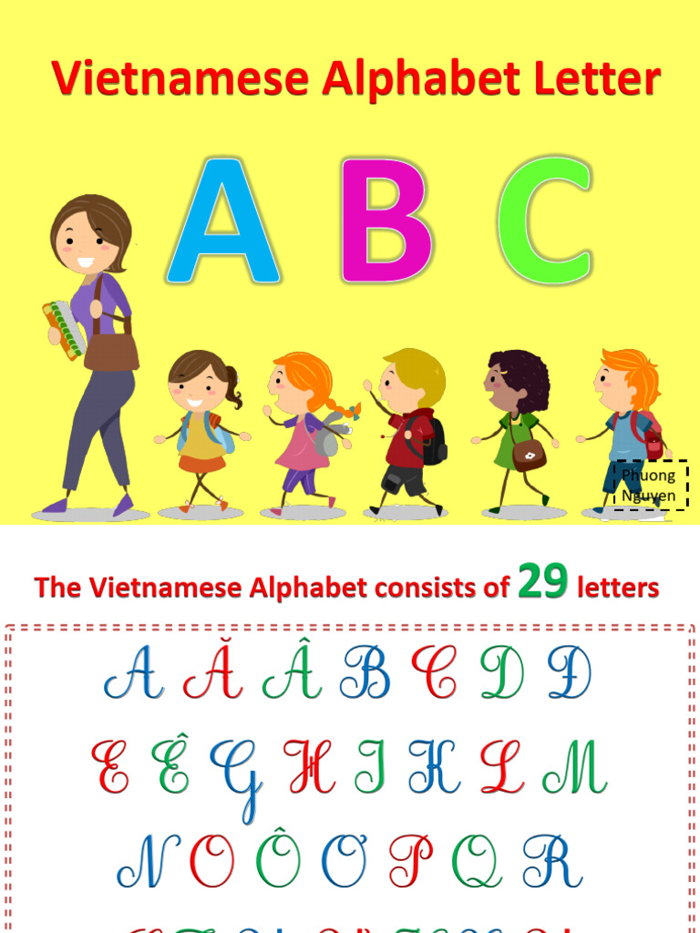 Vietnamese Alphabet Letter: Phuong Nguyen | PDF