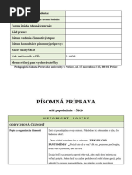 Pozorovací Hárok - Diagnostika | PDF
