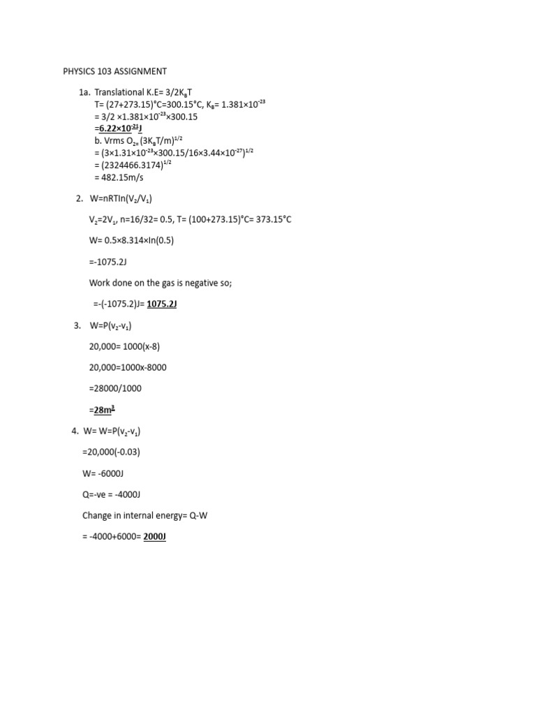 103 Assignment | PDF