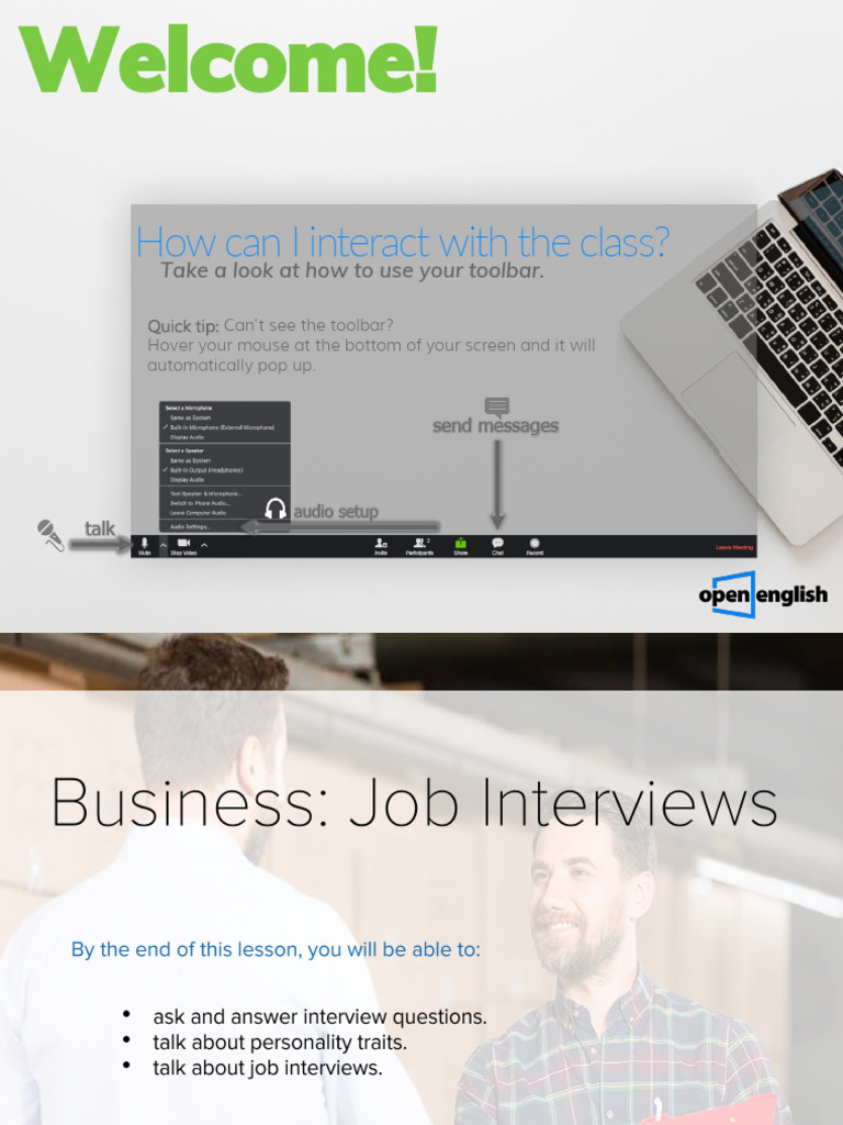 Classic Business Job Interviews 2 - 1 | PDF | Job Interview | Adjective