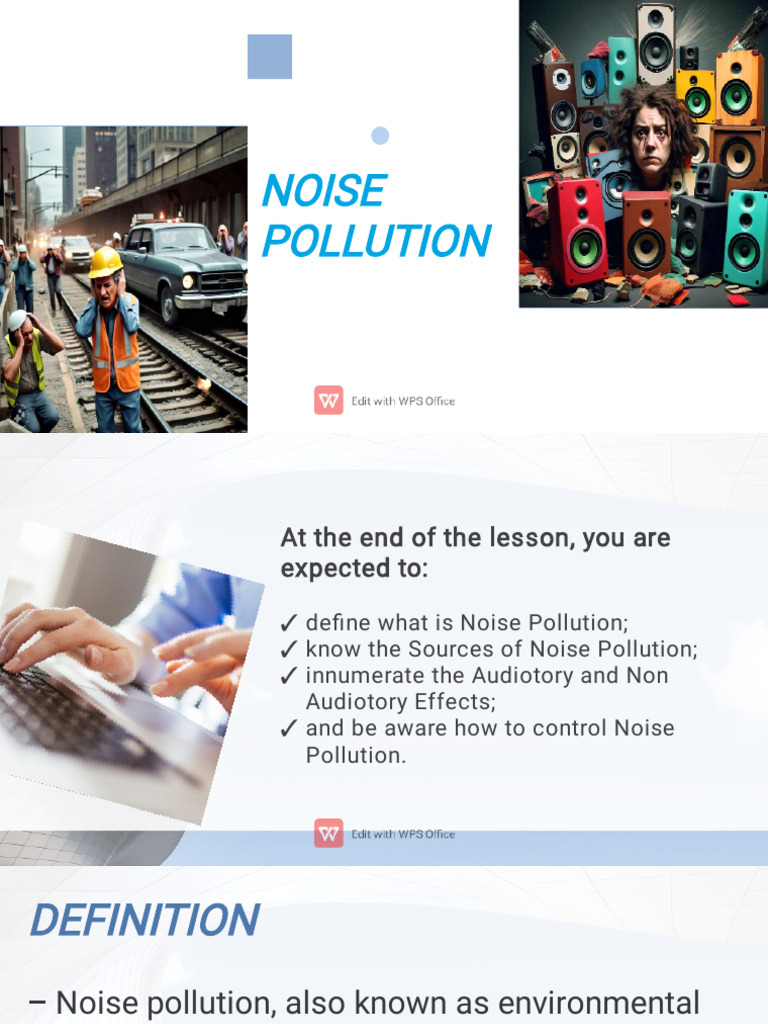 Understanding Noise Pollution Effects | PDF | Noise | Hearing Loss