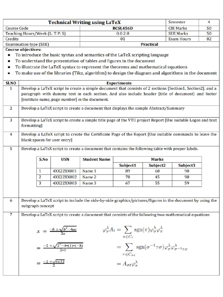 LATEX | PDF