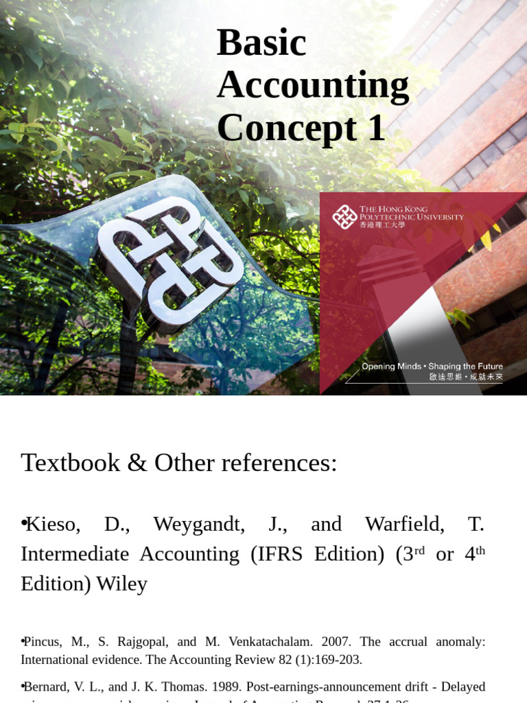 Basic Accounting Concept 1 | PDF | International Financial Reporting Standards | Expense