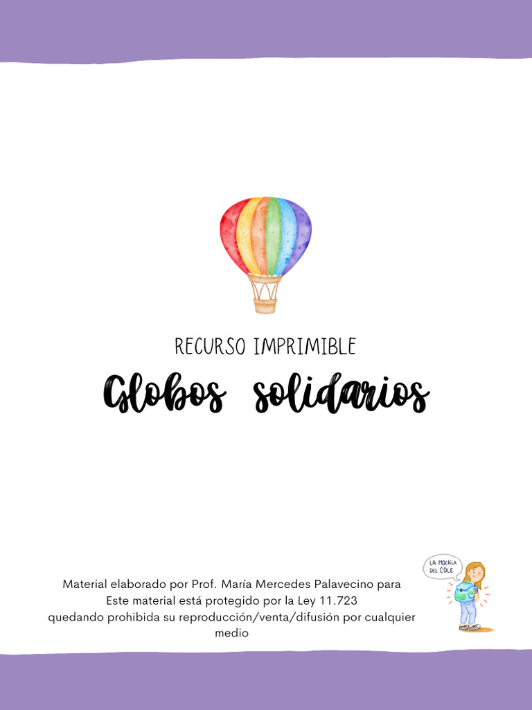 Globos Solidarios | PDF