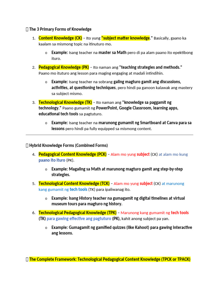 Knowledge Application in Pedagogy Models | PDF | Educational Technology | Learning