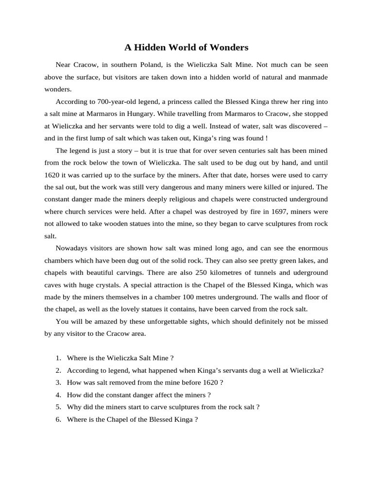 A Hidden World of Wonders | PDF