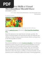 Visual Merchandising Manual Zara PDF | PDF